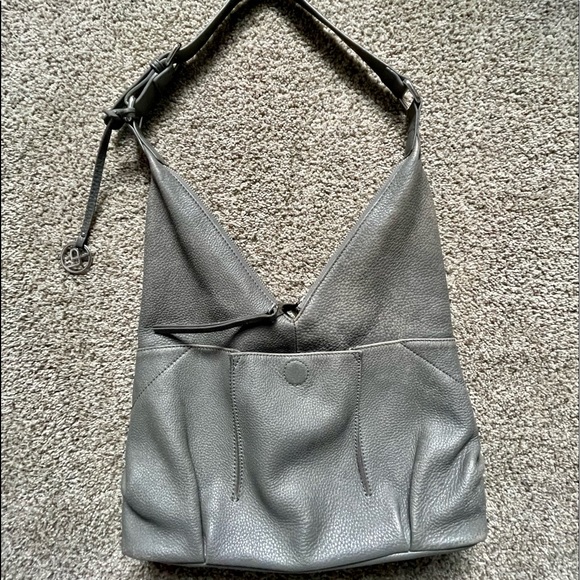 Linea Pelle | Bags | Linea Pelle Distressed Leather Asymmetrical Bag ...